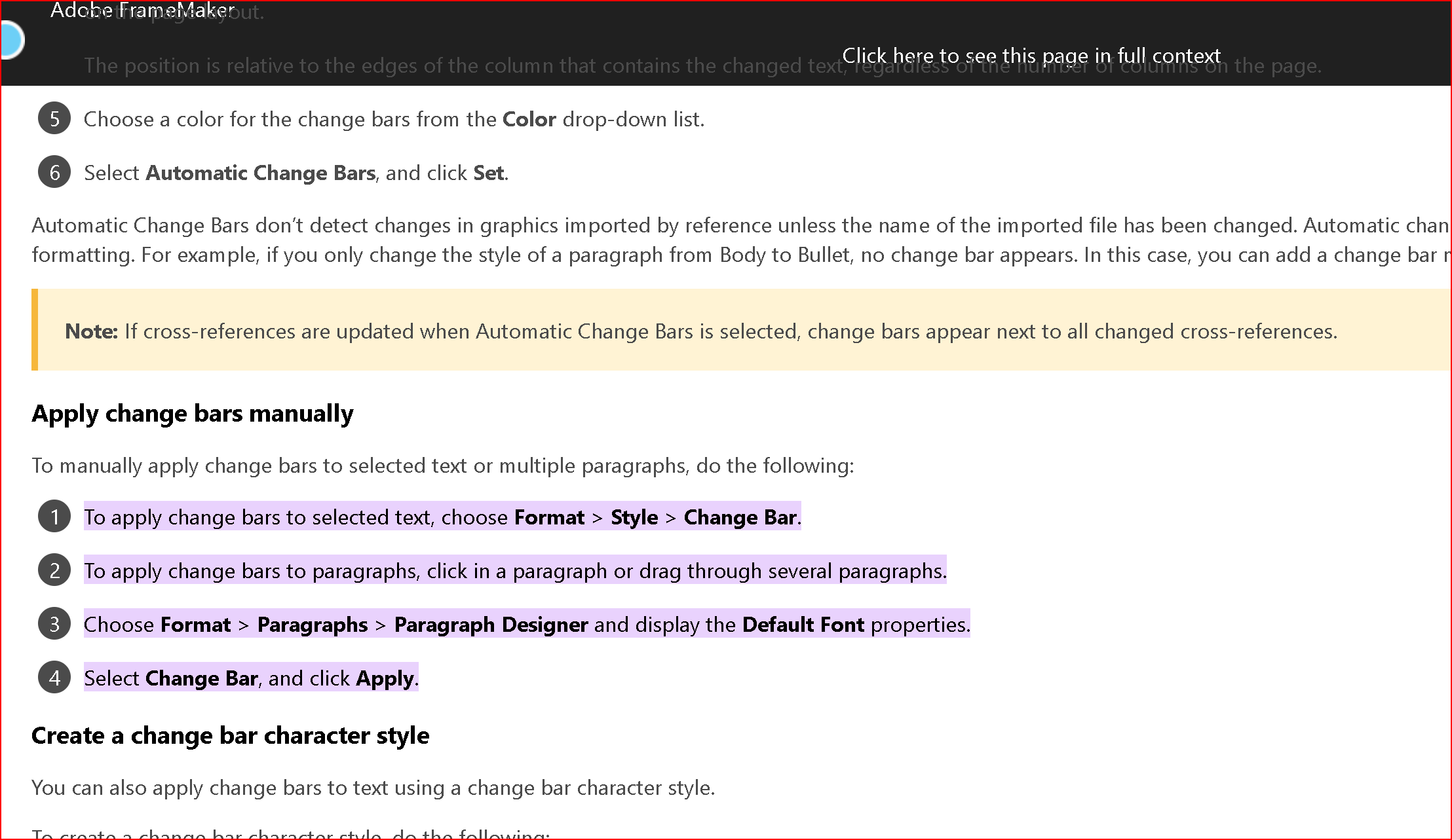 How to create change bars in Adobe Acrobat Pro DC? - Adobe Product ...