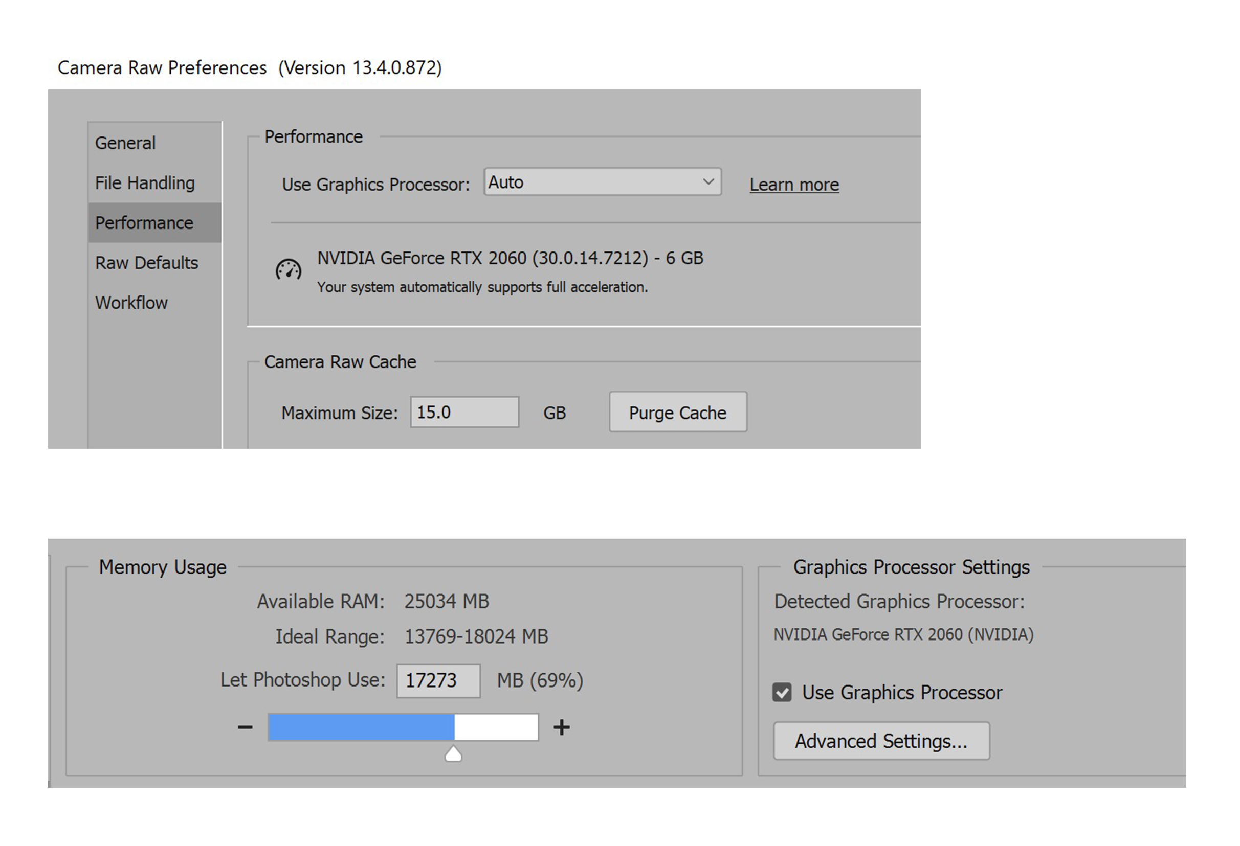 Camera Raw 13.4 almost unuseable - Adobe Product Community - 12478764
