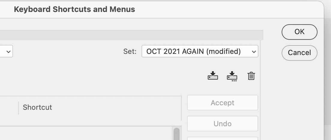 Keyboard Shortcut Problem/ Madness - Adobe Product Community - 12467105
