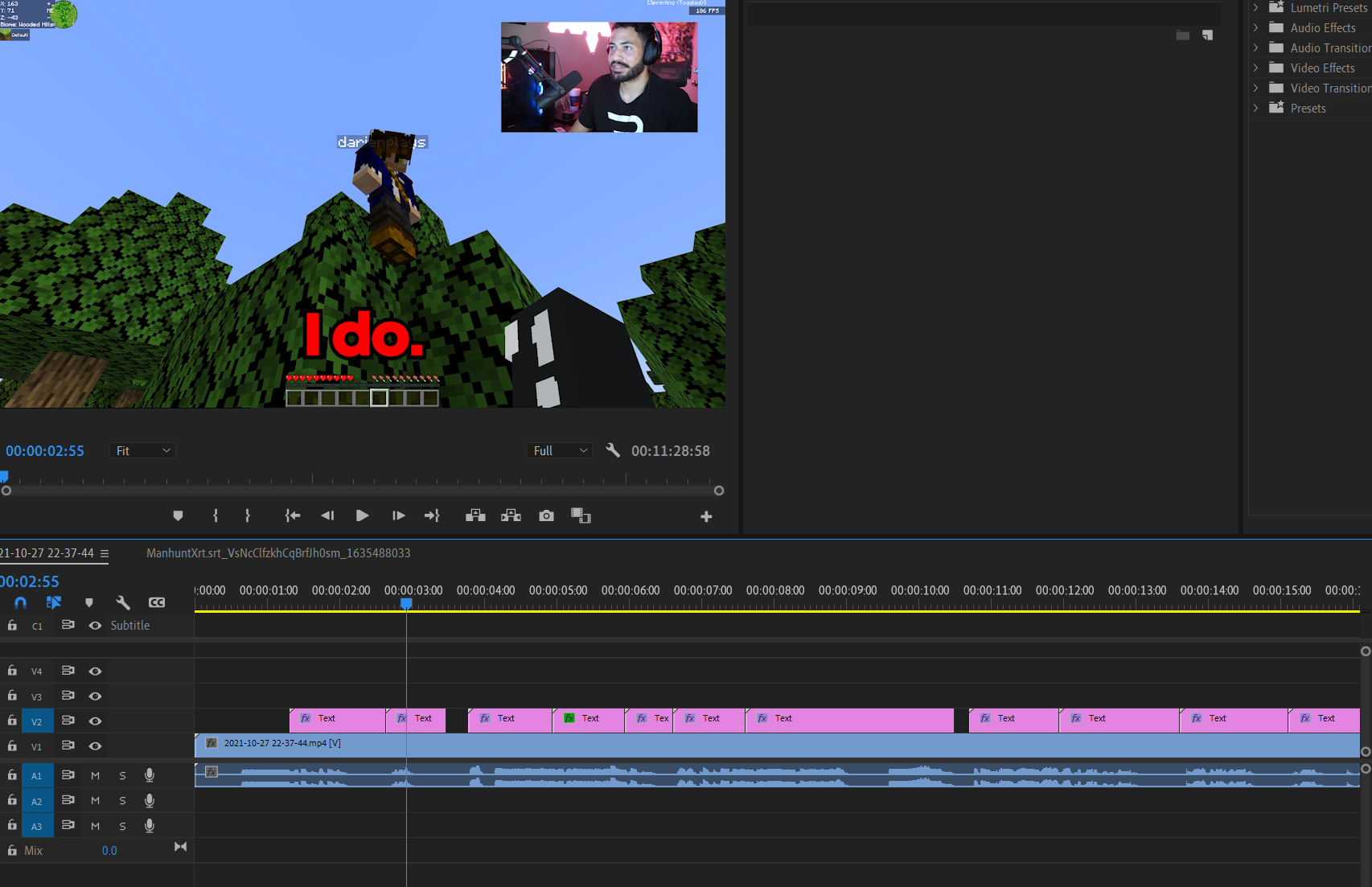 Adjusting the position of ALL Subtitles at once. - Adobe Community ...