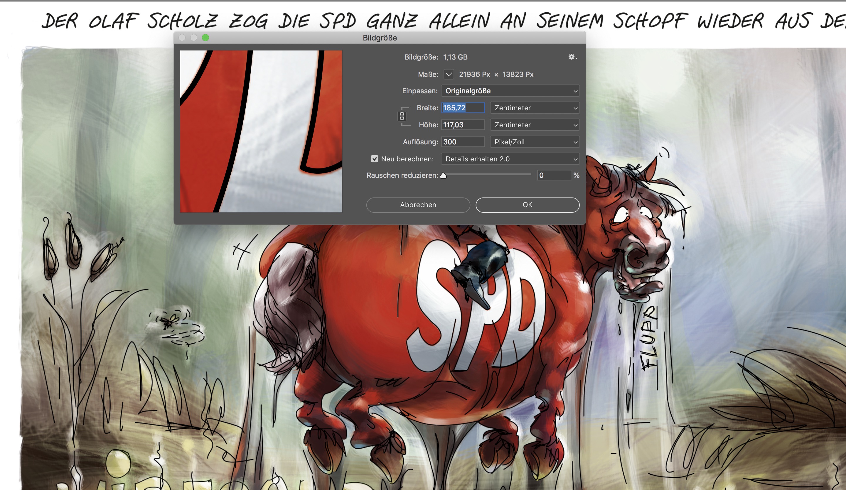 Wrong image size after resizing image - Adobe Product Community - 12492446