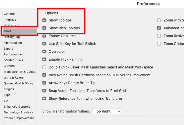 Solved: Mouse over function in Photoshop in tools - Adobe Community ...