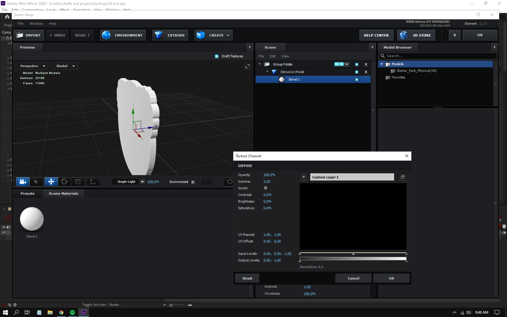 Element 3D diffuse not showing image - Adobe Community - 12494730