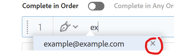Remove an invalid email address from Adobe Sign - Adobe Product ...
