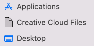 Creative Cloud Files Folder icon changed from CC i... - Adobe Product ...