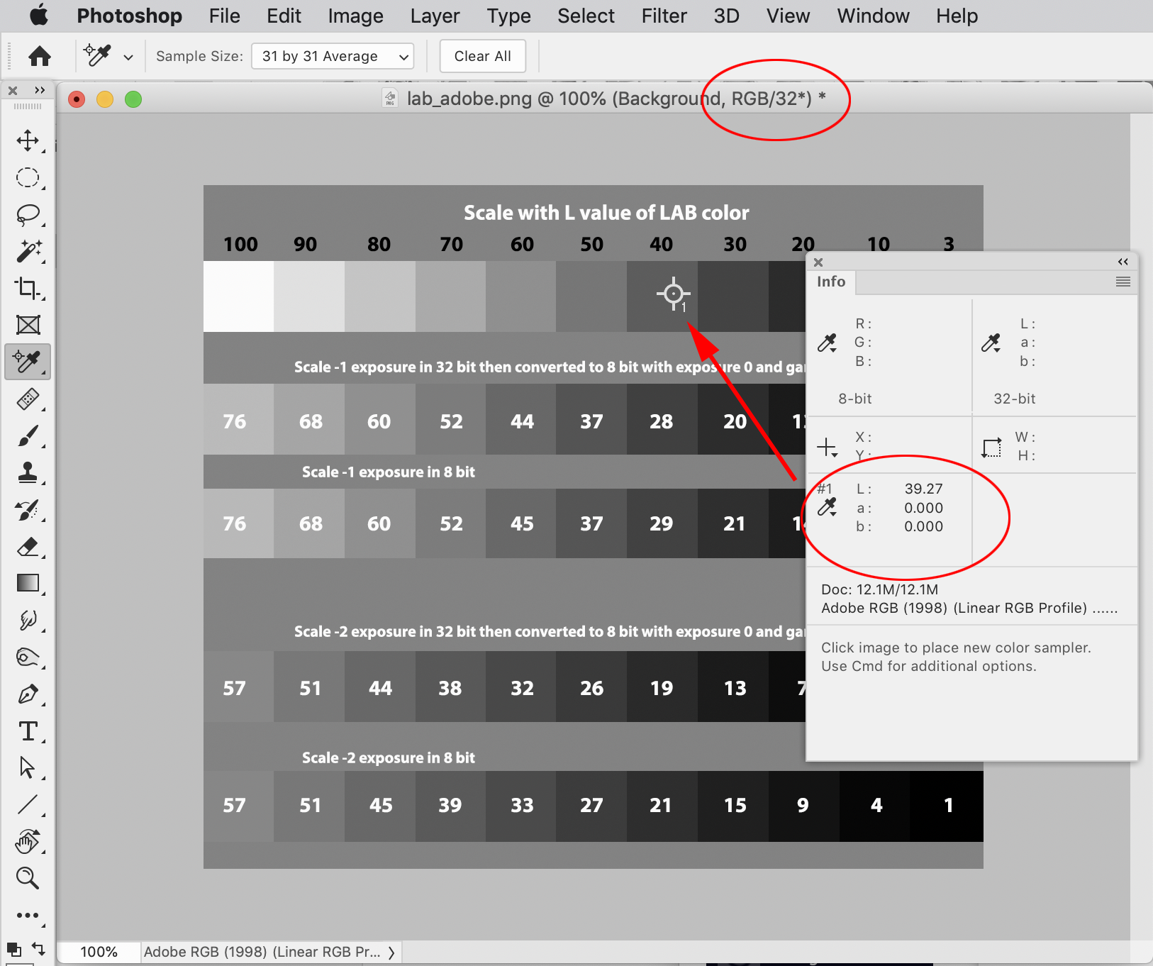 Exposure adjustment layer discrepancies between 32... - Adobe Product ...
