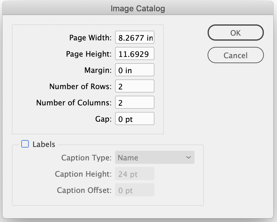 Solved: Photoshop Action to set 4 Labels on A4 paper sheet - Adobe ...