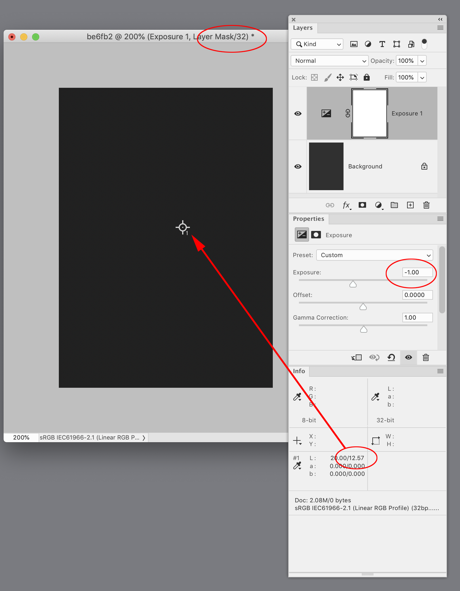 Exposure adjustment layer discrepancies between 32... - Adobe Product ...