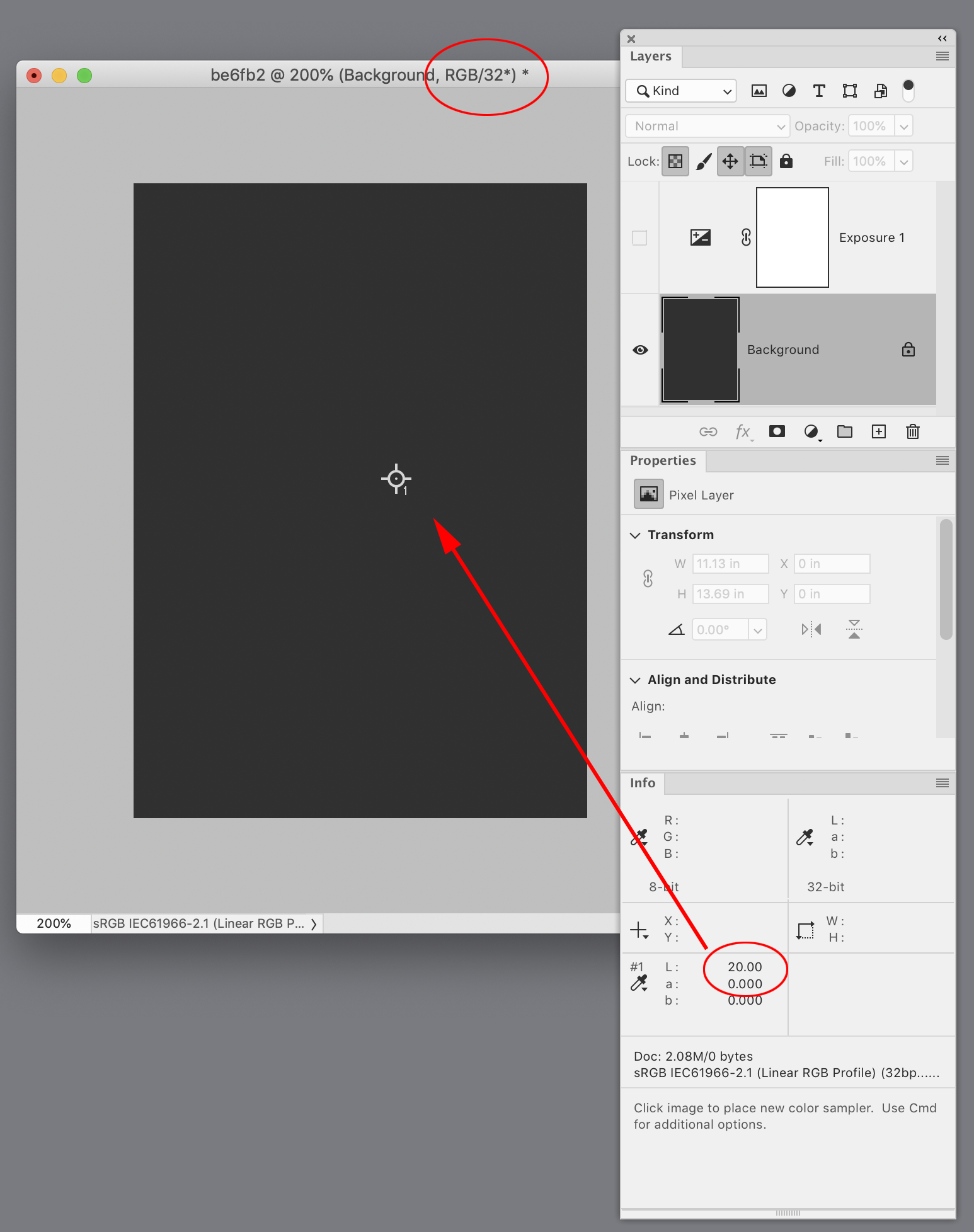 Exposure adjustment layer discrepancies between 32... - Adobe Product ...