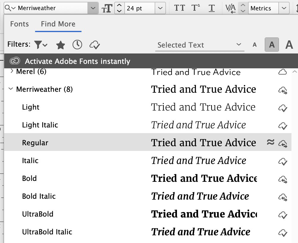 Solved: InDesign 2019 doesn't recognize installed fonts - Adobe Product Community - 10197982
