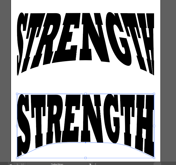 Solved: How to Arc and stretch type - Adobe Product Community - 12507742