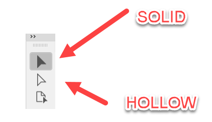 Arrows switched around on toolbar? - Adobe Support Community - 12508975