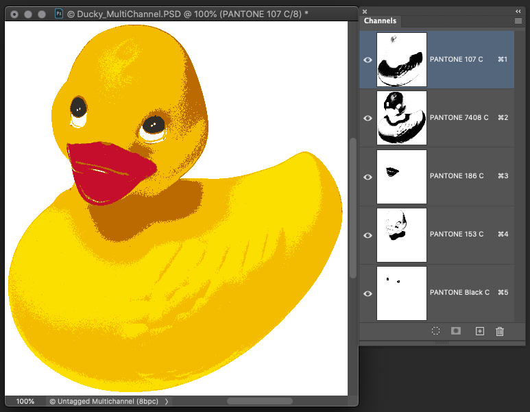 Solved: Changing Multichannel Mode to RGB without changing... - Adobe ...
