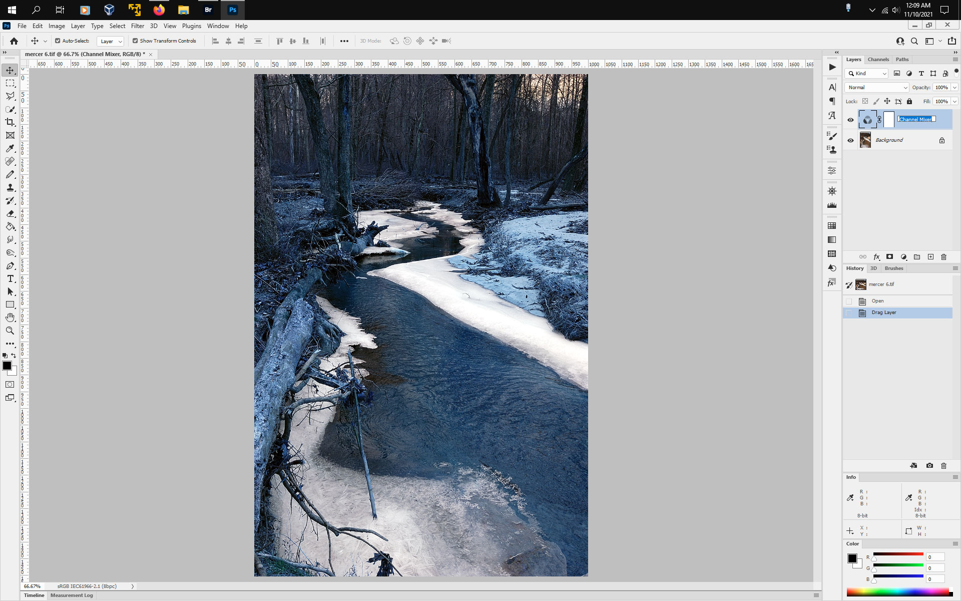 How to rename a channel mixer layer - Adobe Community - 12511673