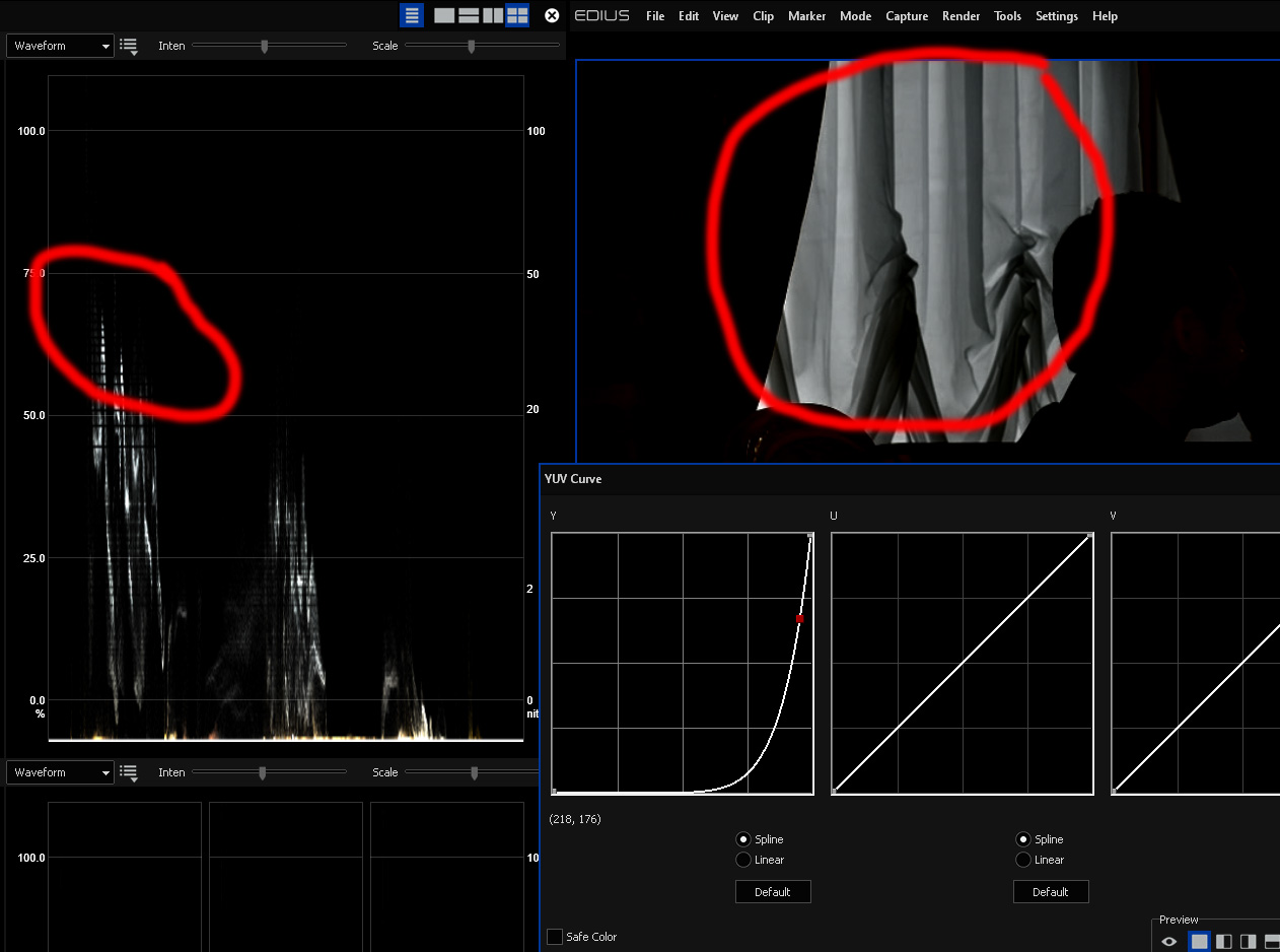 Problem with cut off light areas(Highlights) of th... - Adobe Community ...