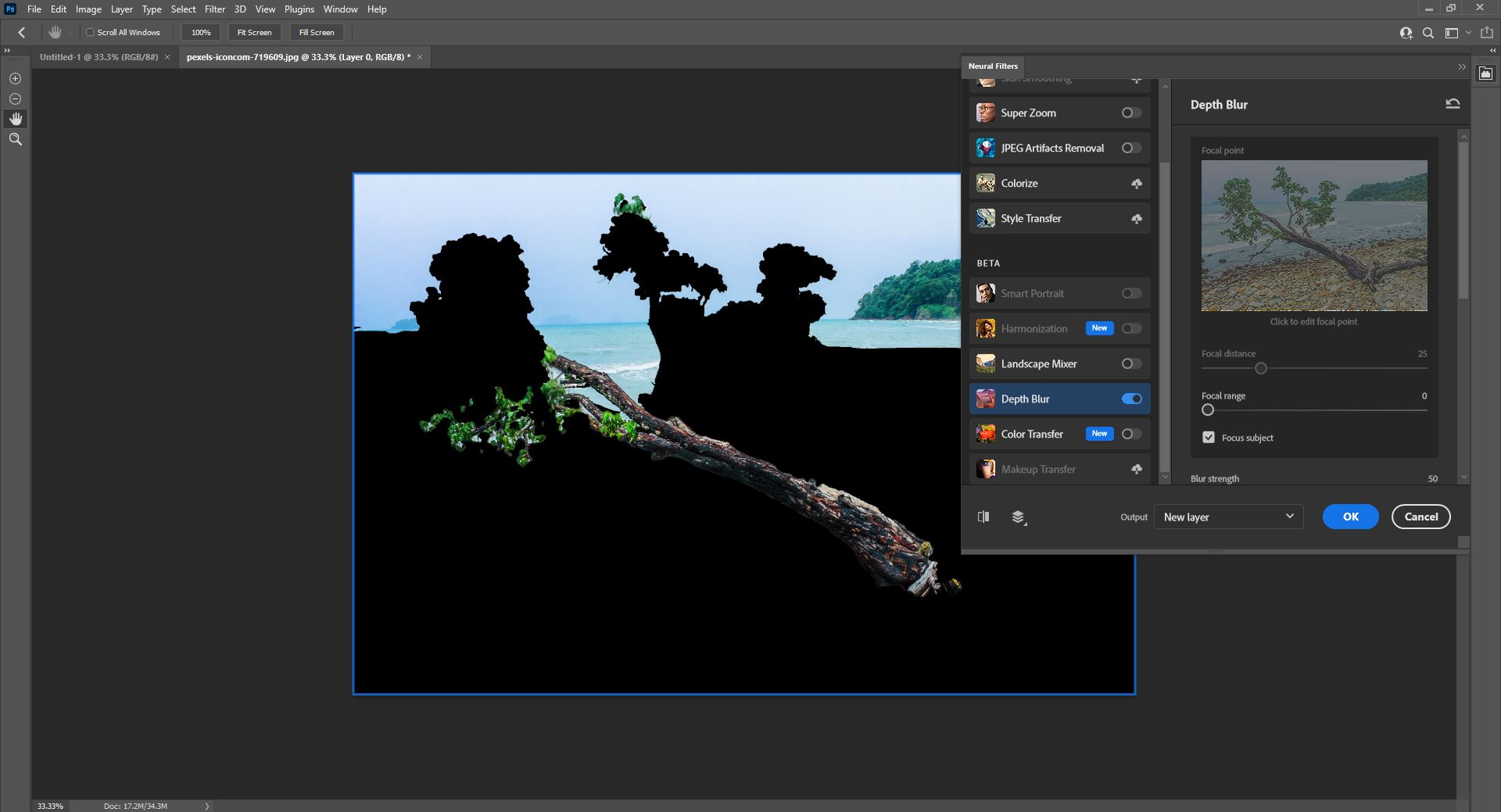 P: Depth Blur results in black areas - Adobe Product Community - 12515966