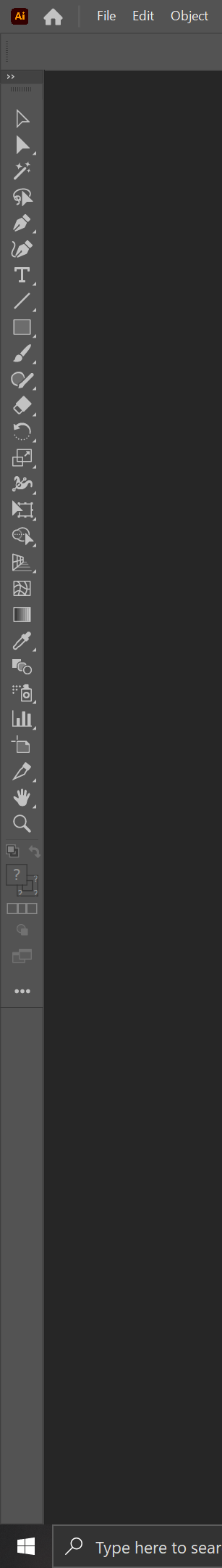 Illustrator Tool Bar Layout Single Column changes ... - Adobe Product ...