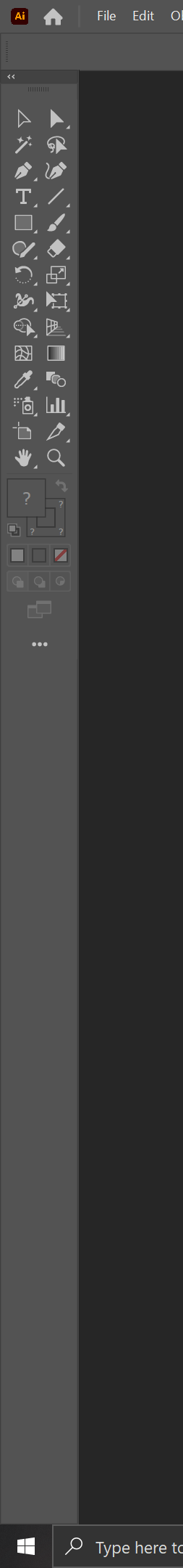 Illustrator Tool Bar Layout Single Column changes ... - Adobe Product ...