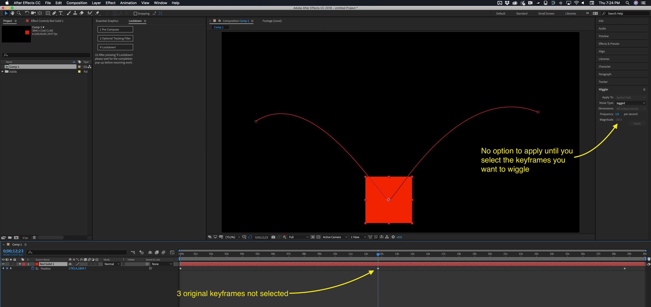 where is my camera shake/wobble effect? - Adobe Community - 10781795