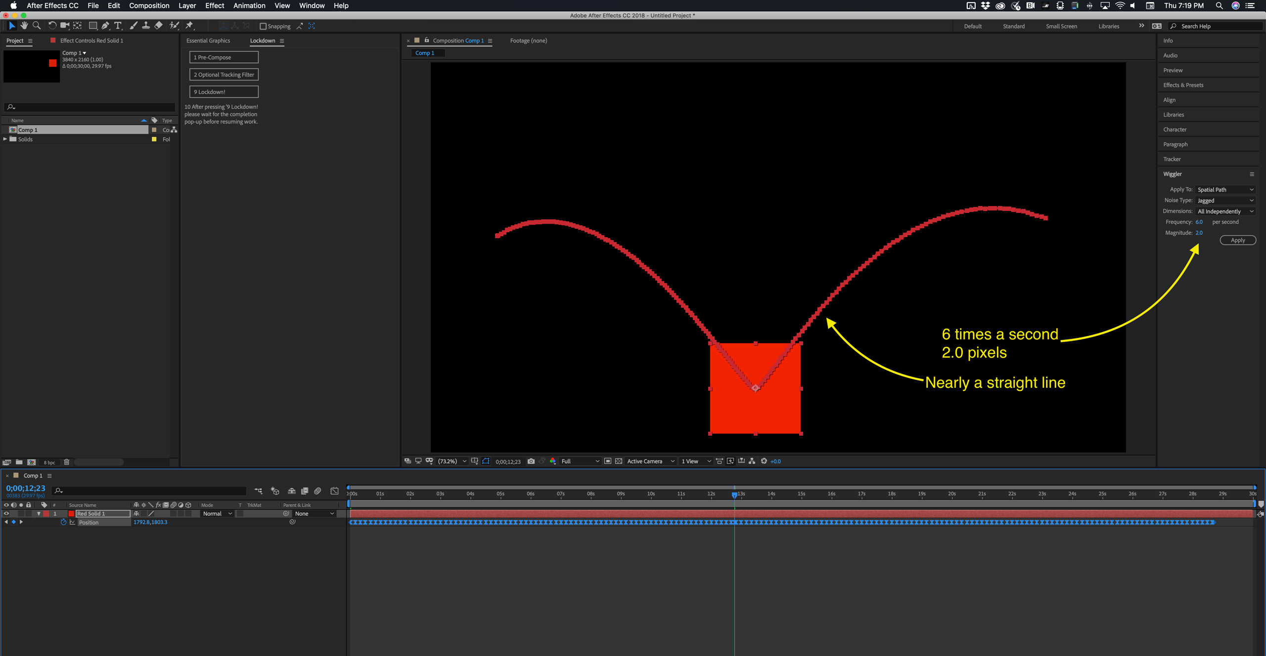 where is my camera shake/wobble effect? - Adobe Community - 10781795