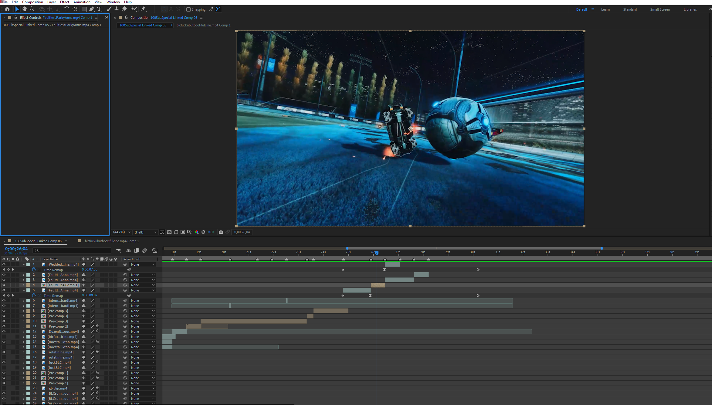 Red Giant Effects mess up video completely - how t... - Adobe Community ...