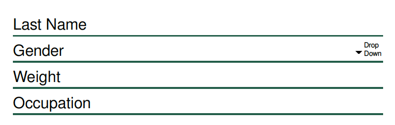 How to adjust combo box arrow size? - Adobe Community - 12524238
