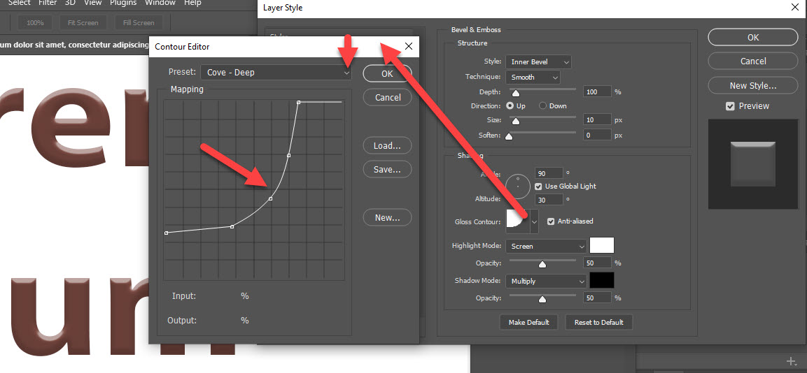 Solved: How to get crisp bevel text - Adobe Community - 12529777
