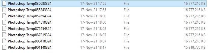 Solved: Skratch disk and Photoshop temp files issue - Adobe Community ...