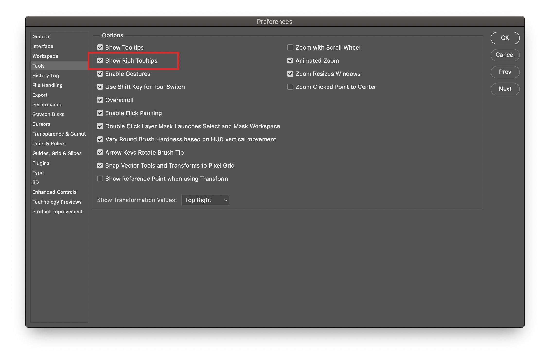 Solved: Mouse over function in Photoshop in tools - Adobe Community ...