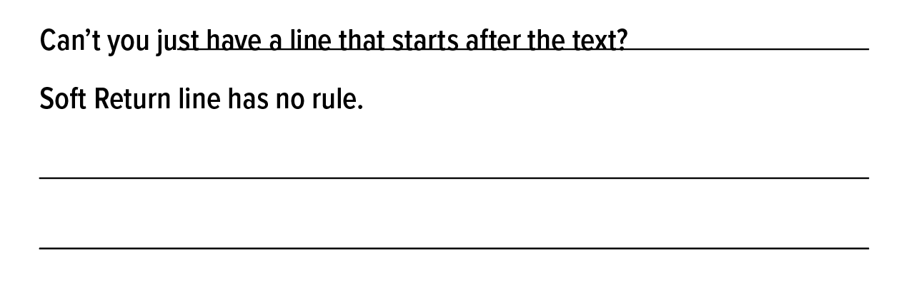 Solved: Paragraph rules that start after text without usin... - Adobe ...
