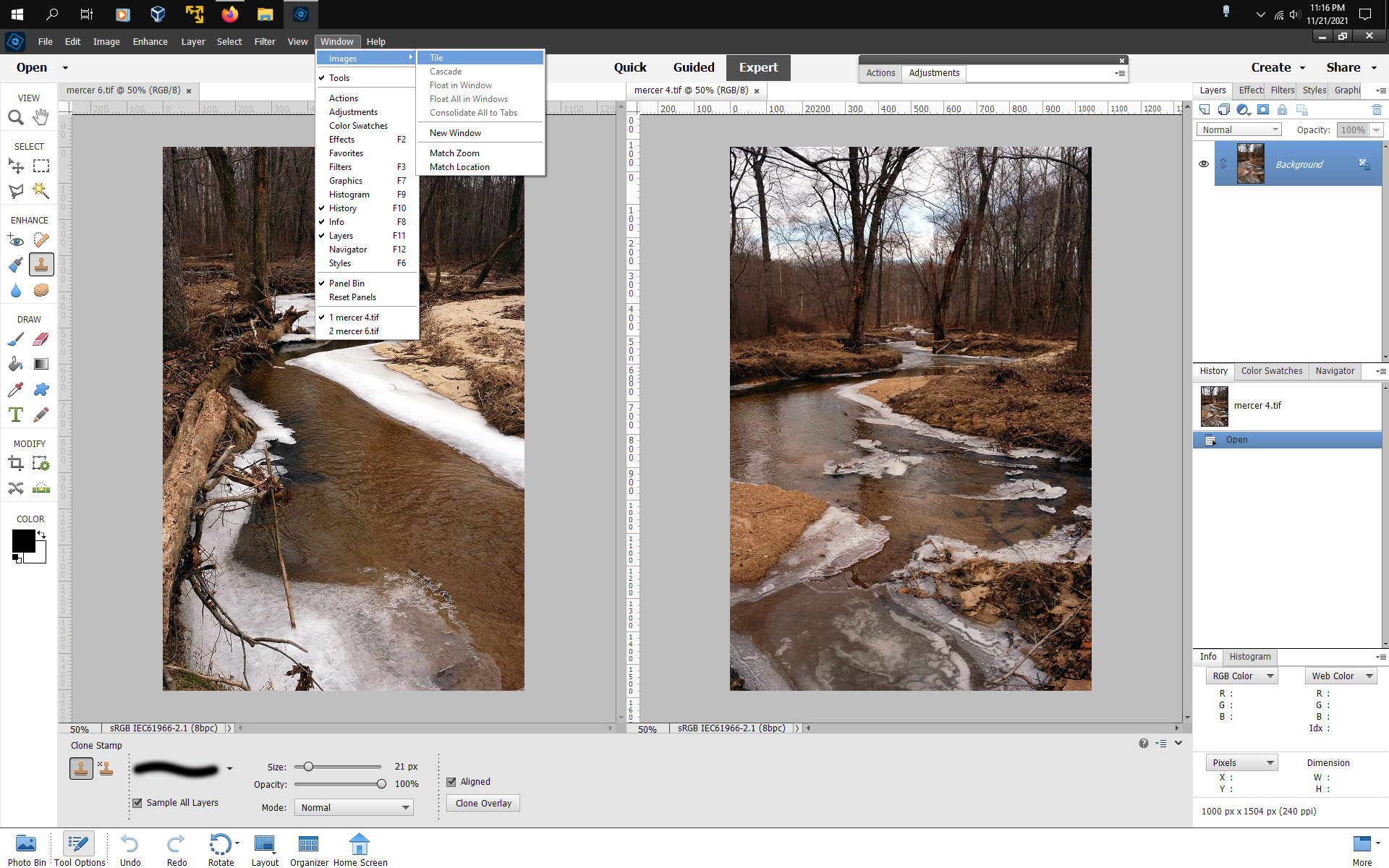 Cloning from one photo to another - Adobe Product Community - 12541172