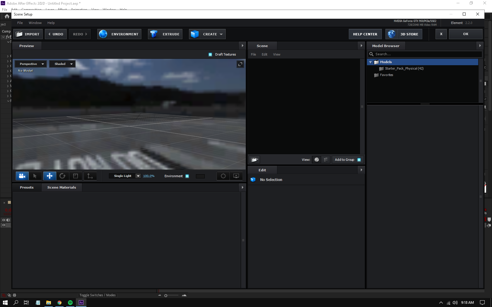 Solved: Element 3D Environment / Background Looks a Bit Bl... - Adobe ...