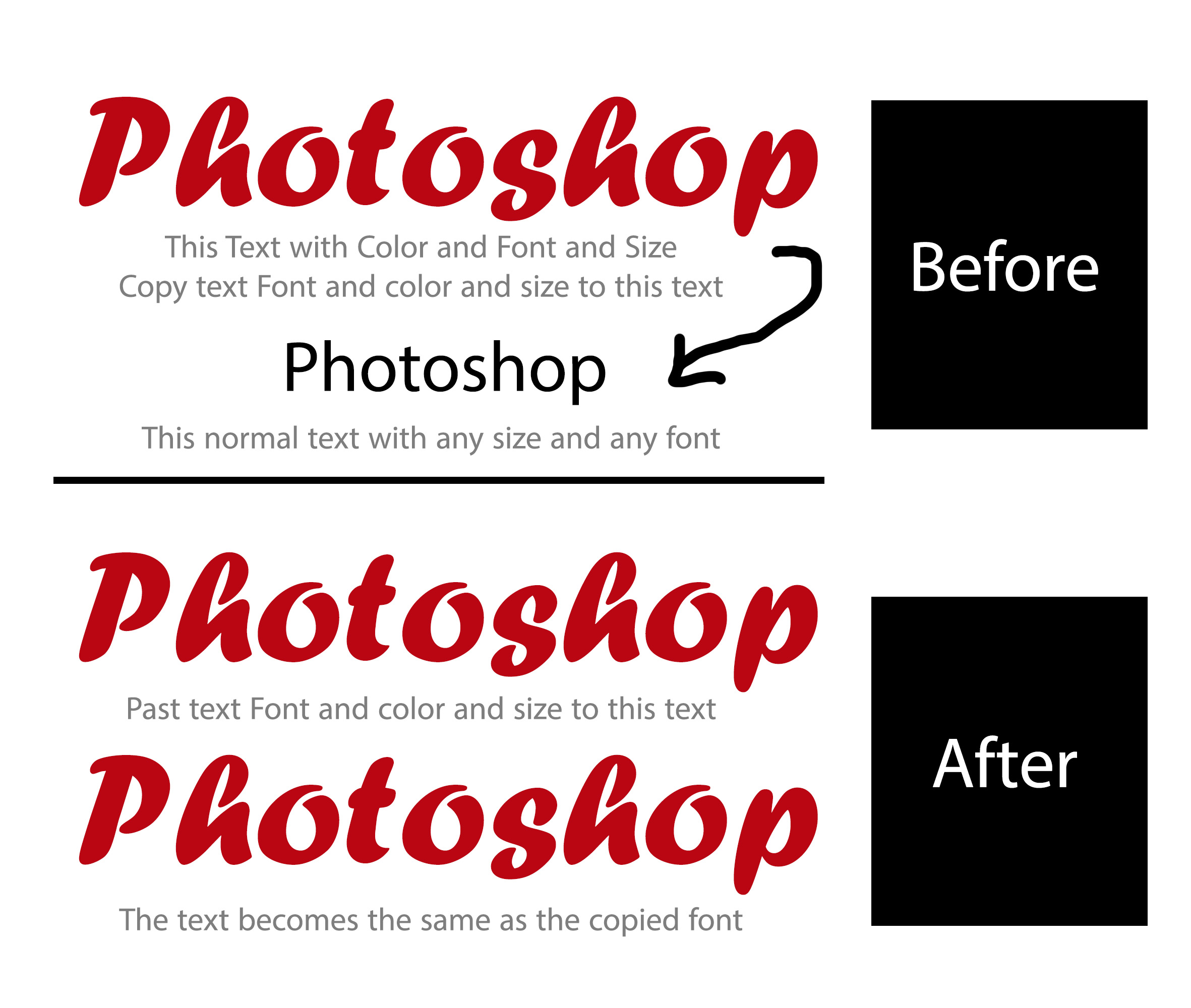Solved Photosho Script Copy Text Layer Parameters To Anot Adobe