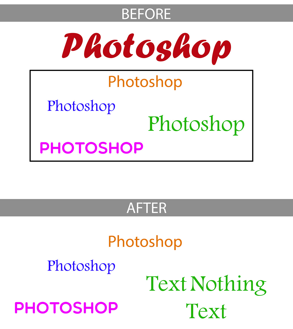 Solved Photosho Script Copy Text Layer Parameters To Anot Adobe