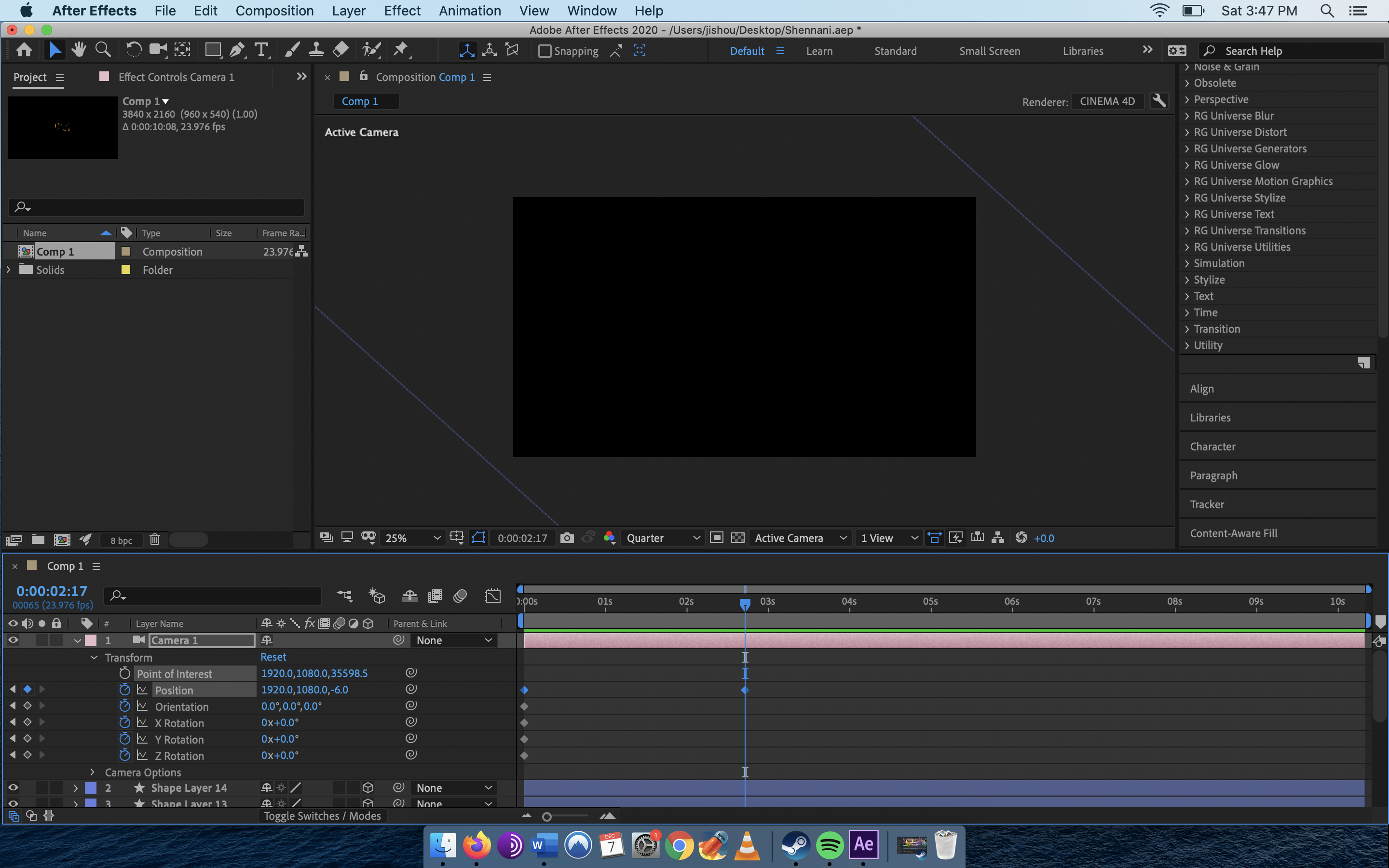 Keyframes not working properly - Adobe Community - 10787846