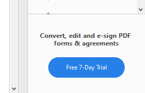 Solved: How to remove "Convert, edit and e-sign PDF forms ... - Adobe ...