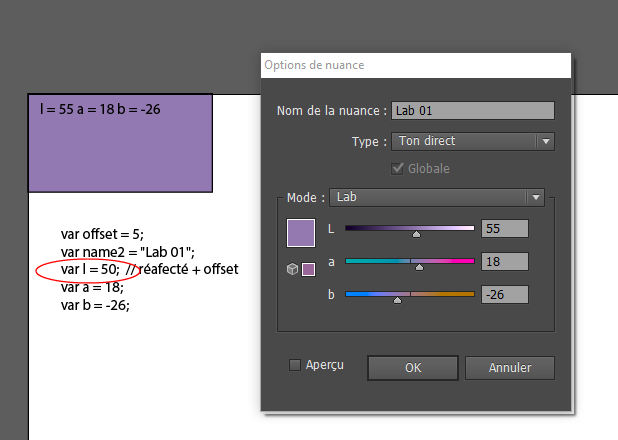 How do I change values of LAB colors in Illustrato... - Adobe Community ...