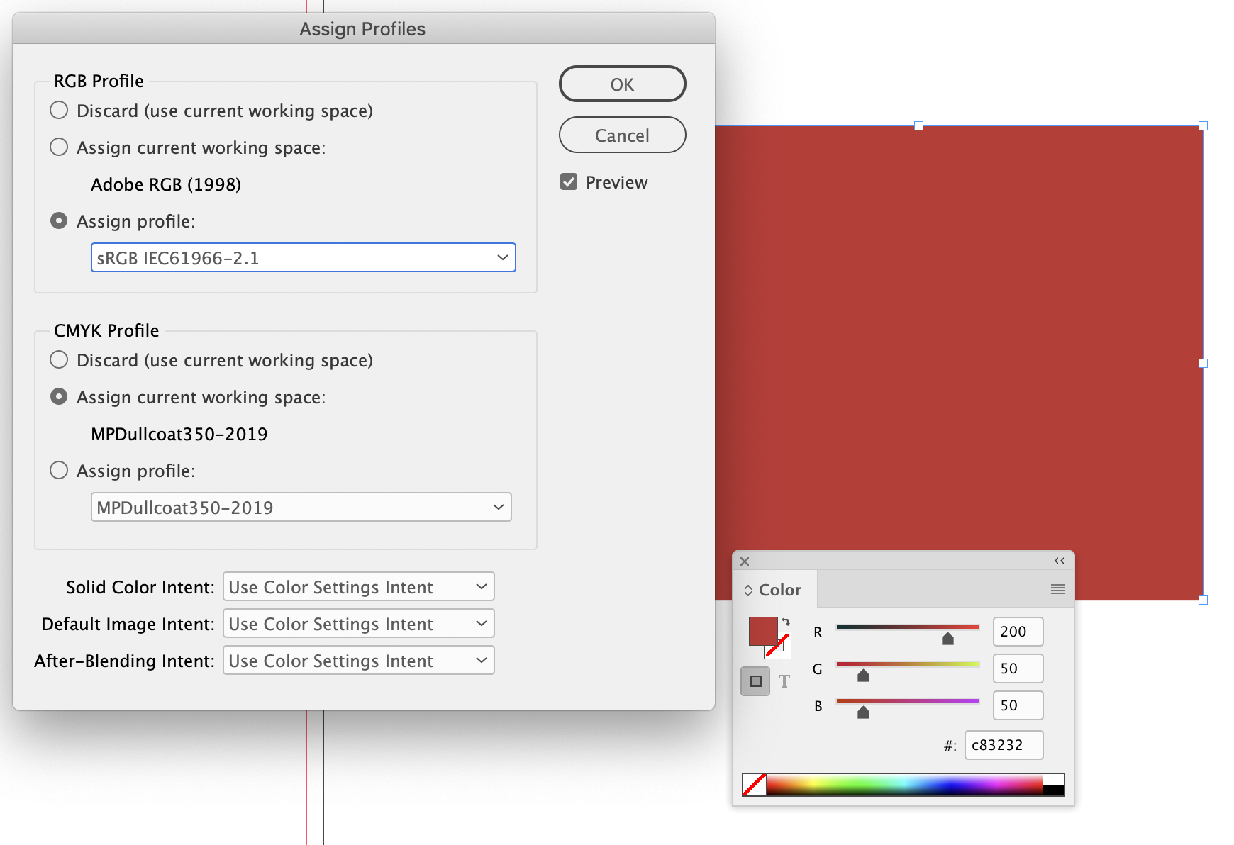 Solved: InDesign Displays my RGB Blue 0,0,255 as dull CMYK... - Adobe ...