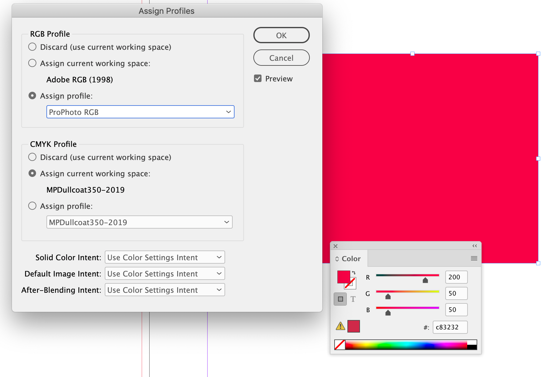 Solved: InDesign Displays my RGB Blue 0,0,255 as dull CMYK... - Adobe ...