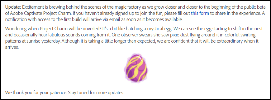 Project Charm - Page 3 - Adobe Support Community - 12400987