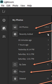 How to search photos by date in Lightroom Desktop ... - Adobe Product ...