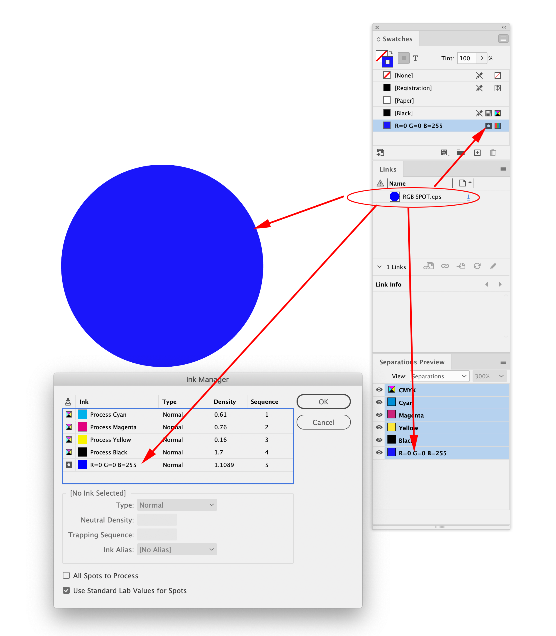 Solved: InDesign Displays my RGB Blue 0,0,255 as dull CMYK... - Adobe ...