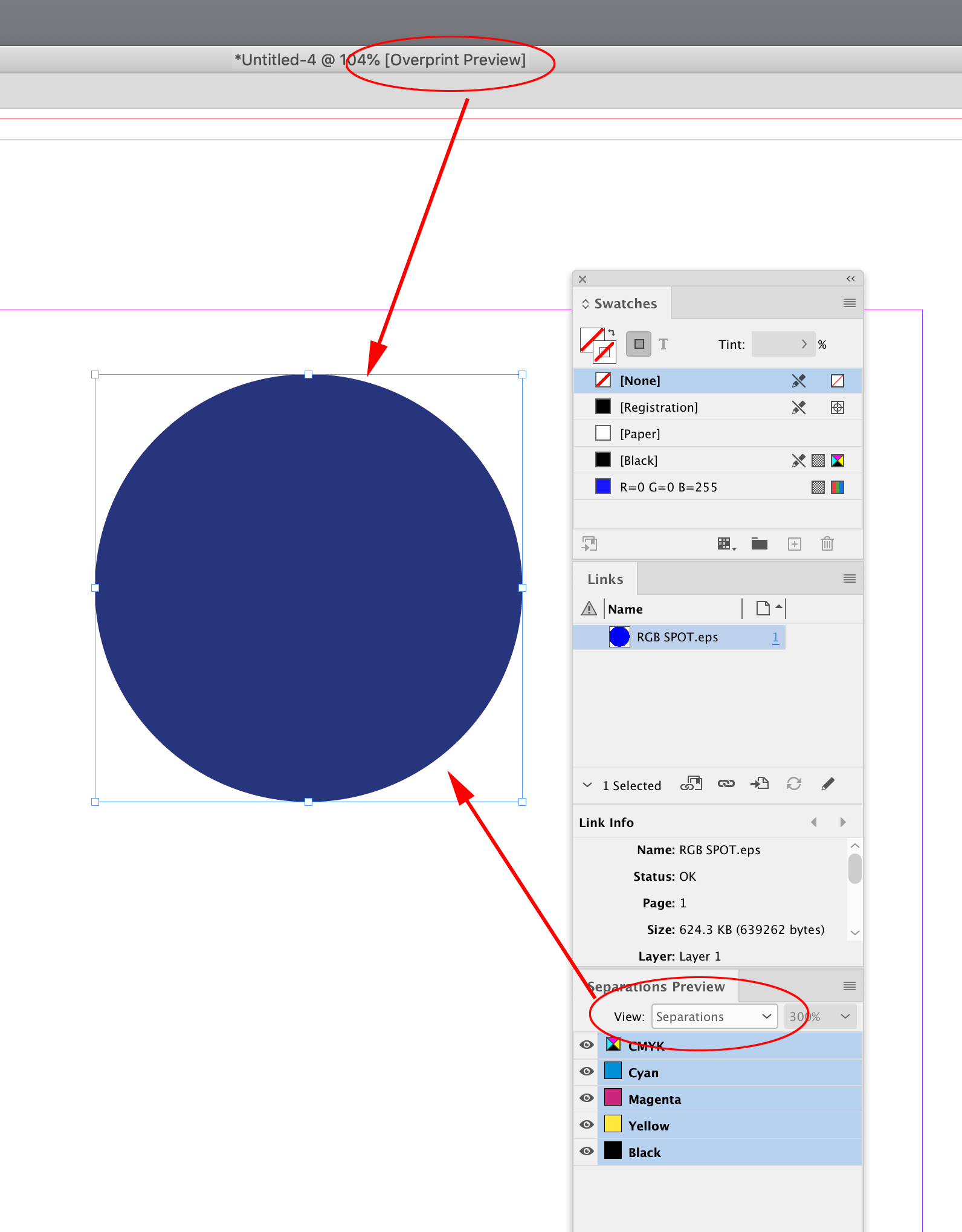 Solved: InDesign Displays my RGB Blue 0,0,255 as dull CMYK... - Page 2 ...