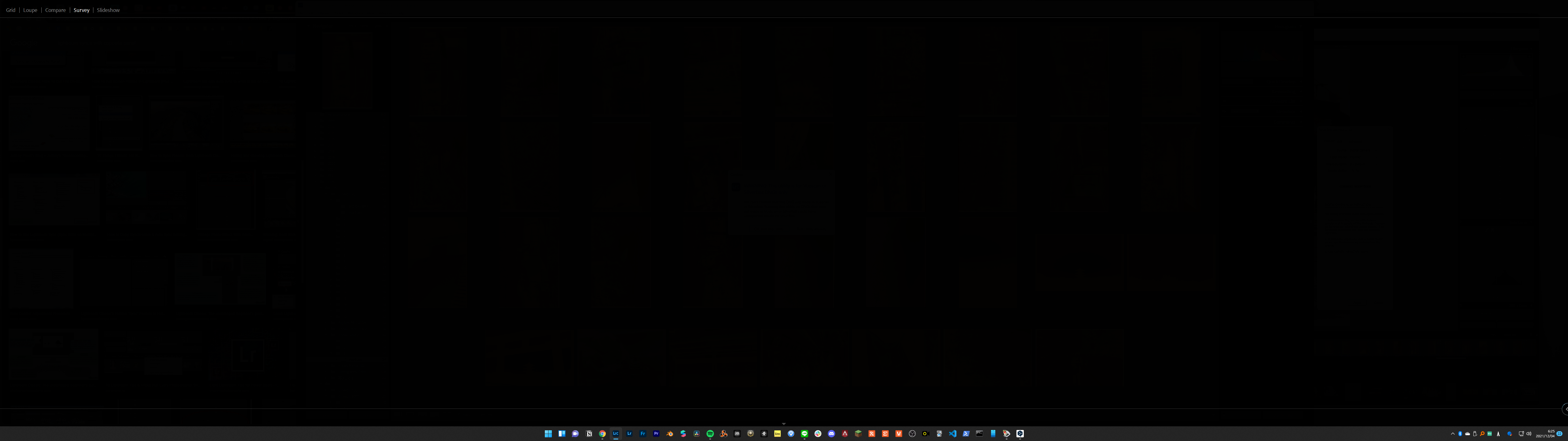 解決済み: Lightroomにおいて、見に覚えの無い全画面表示になり、現像などが行えない。 - Adobe Community - 12569260