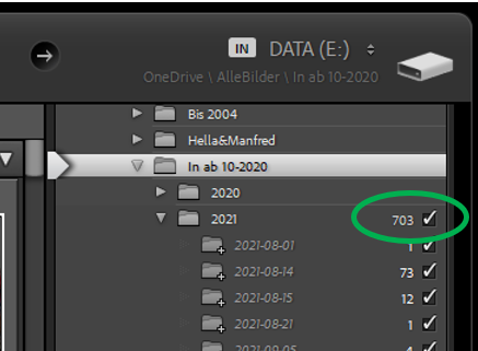 Import: Number of Pictures and select / unselect b... - Adobe Product ...