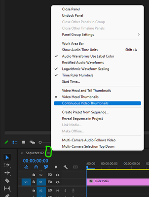 Continuous Frames in Timeline - Adobe Community - 12576321