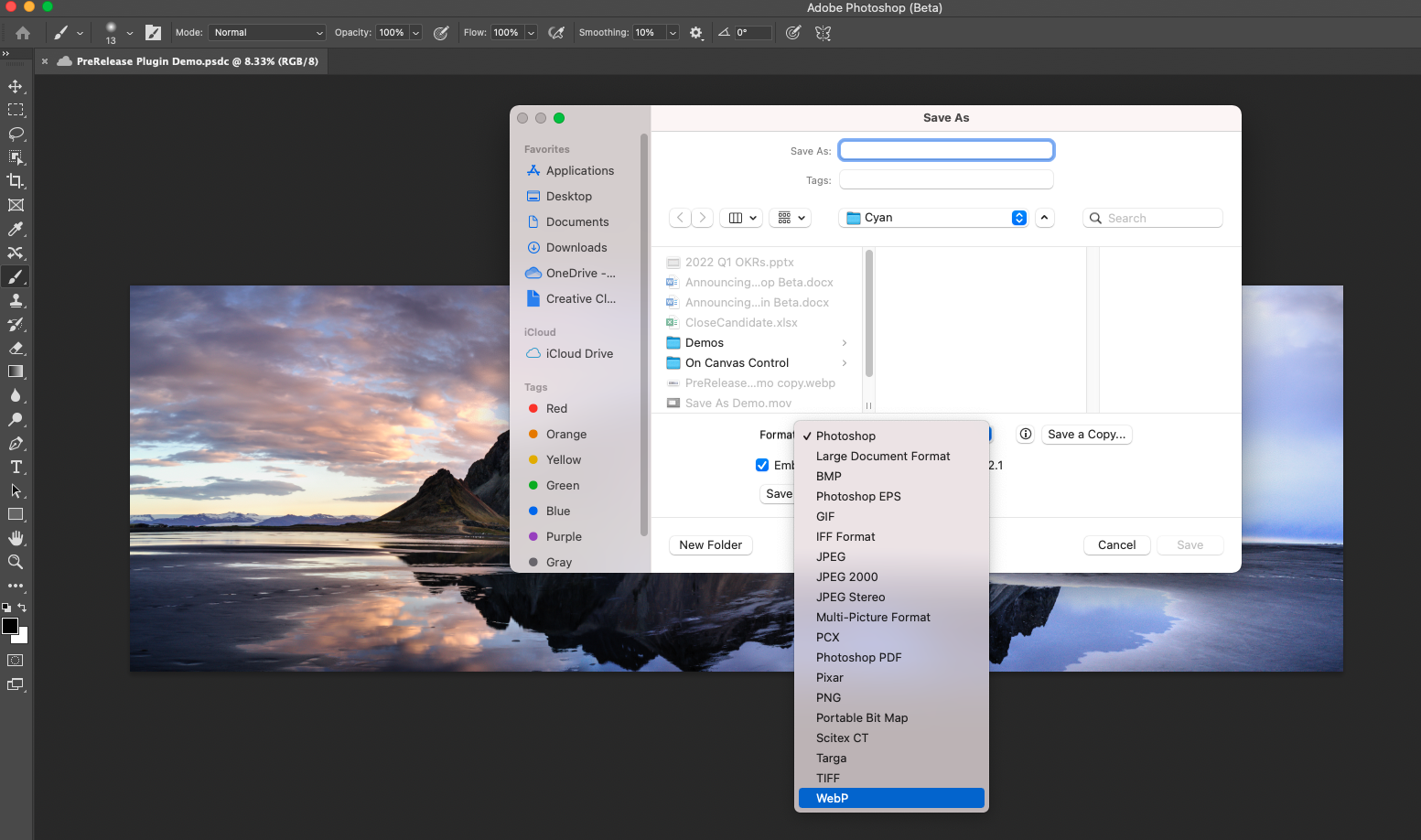 Announcing full support for WebP in Photoshop beta - Adobe Product ...