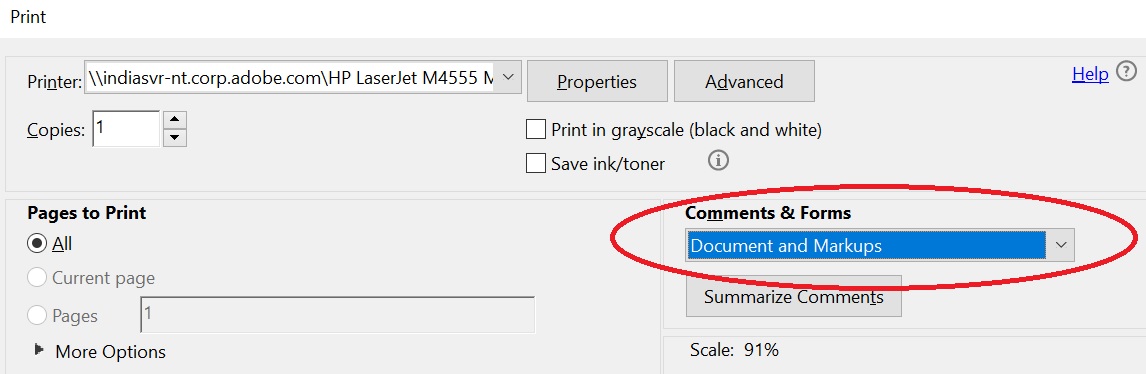 Signature and initials not printing using Adobe A... - Adobe Product ...