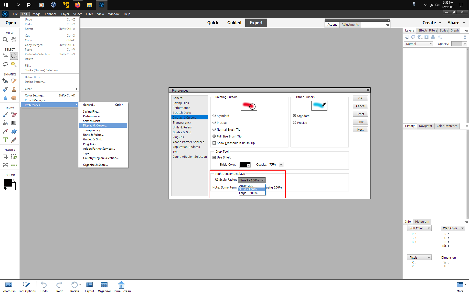 How can I resize tool icons - Adobe Community - 12583225