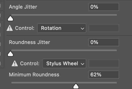 Art Pen rotation not working anymore - Adobe Community - 12591987